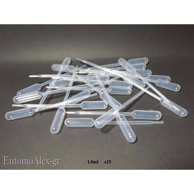1ml disposable plastic pasteur pipette - EntomoAlex-gr 1ml disposable plastic pasteur pipette - EntomoAlex-gr